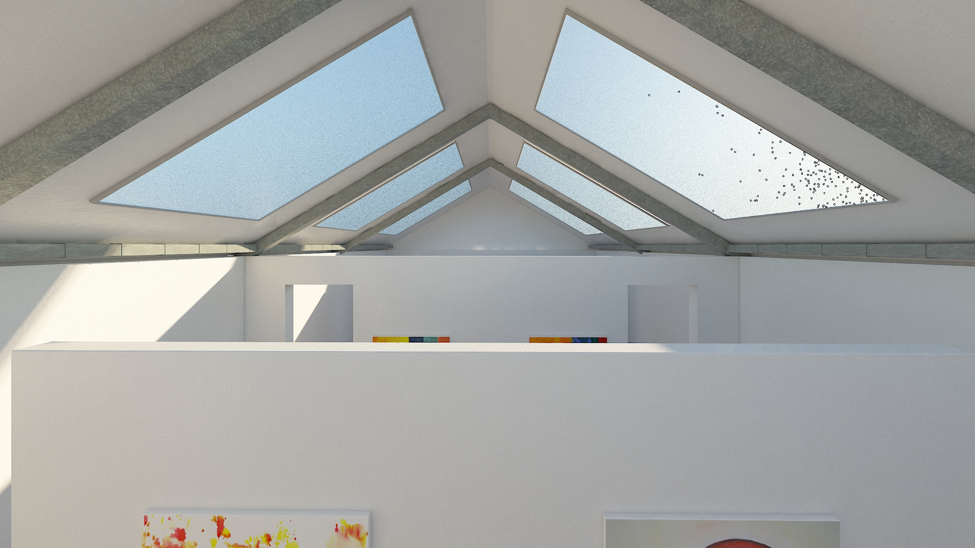 Realistic Art Gallery Interior 3D - TurboSquid 1698196