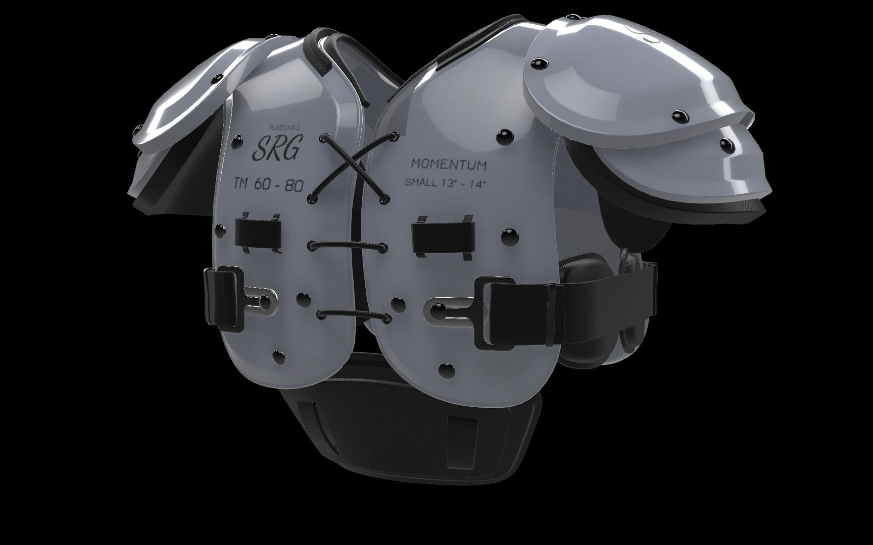 American Football Chest Protector Model - TurboSquid 2295428