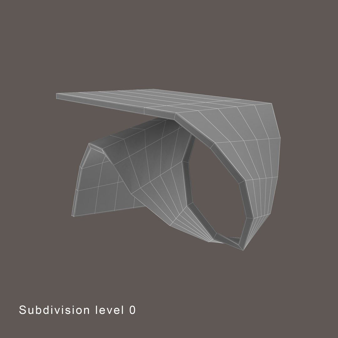 Mobius desk model - TurboSquid 1229898