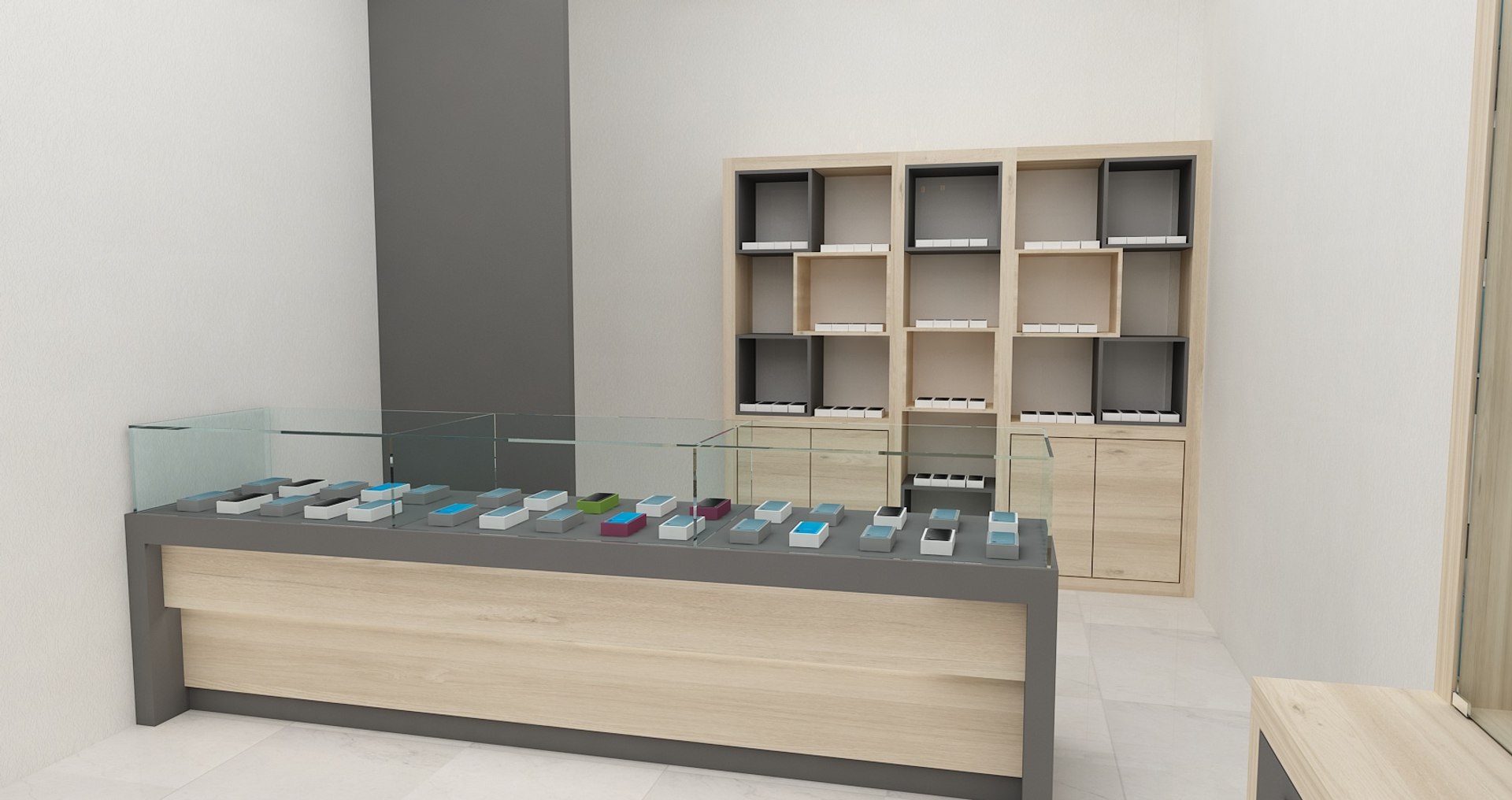 Phone Store 3D Model - TurboSquid 1493021