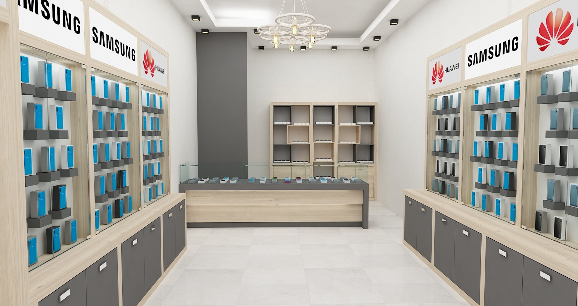 Phone Store 3D Model - TurboSquid 1493021