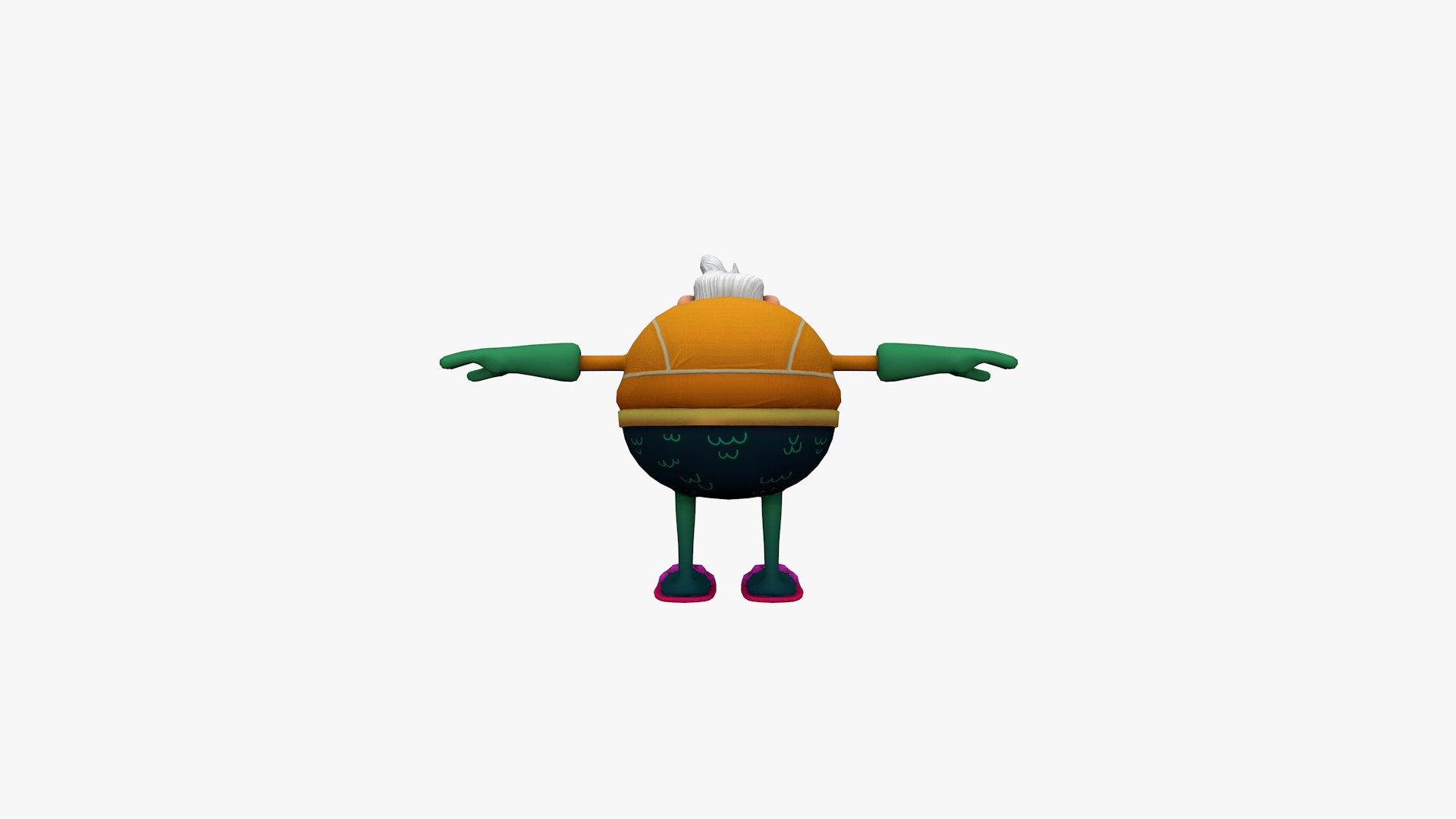 Mermaid Man Model - TurboSquid 2345802
