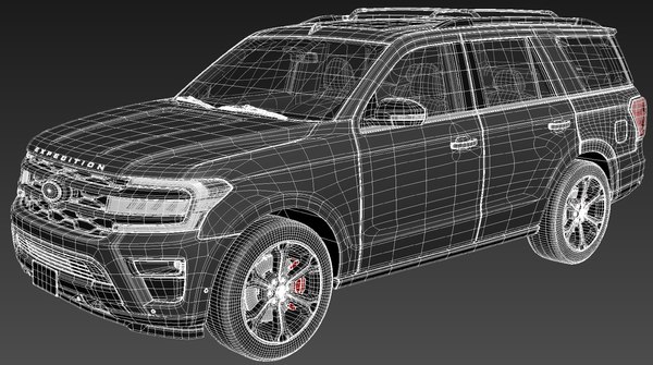Ford Expedition 2021 3D model - TurboSquid 1899744