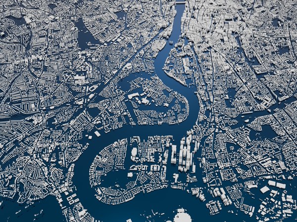 London city skyline 3D model - TurboSquid 1430328
