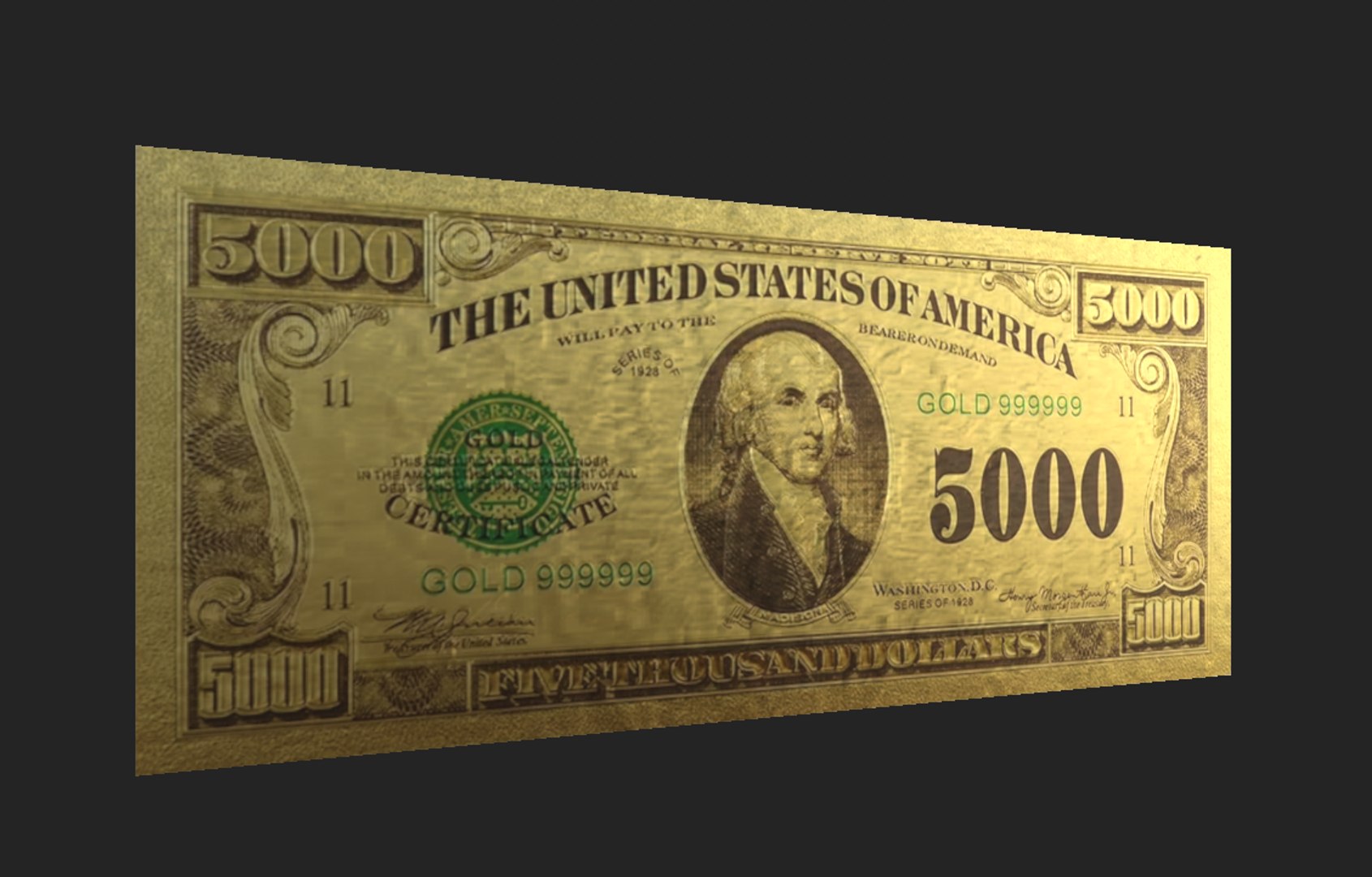 US Dollars Collection 3D Model - TurboSquid 2100132