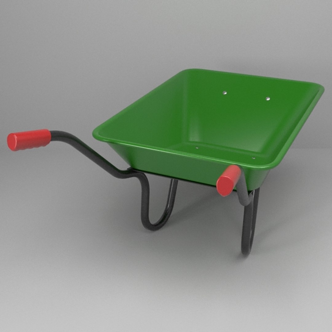 Wheelbarrow Barrow Obj