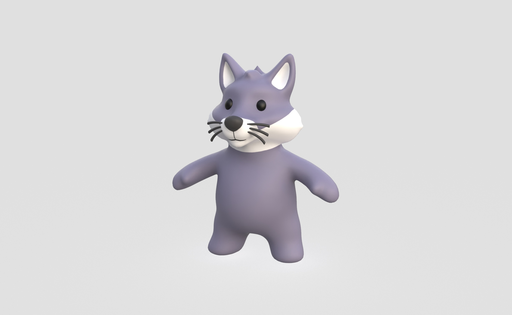 3D Little Animal Baby - Wolf Cute - Animated - TurboSquid 2284135