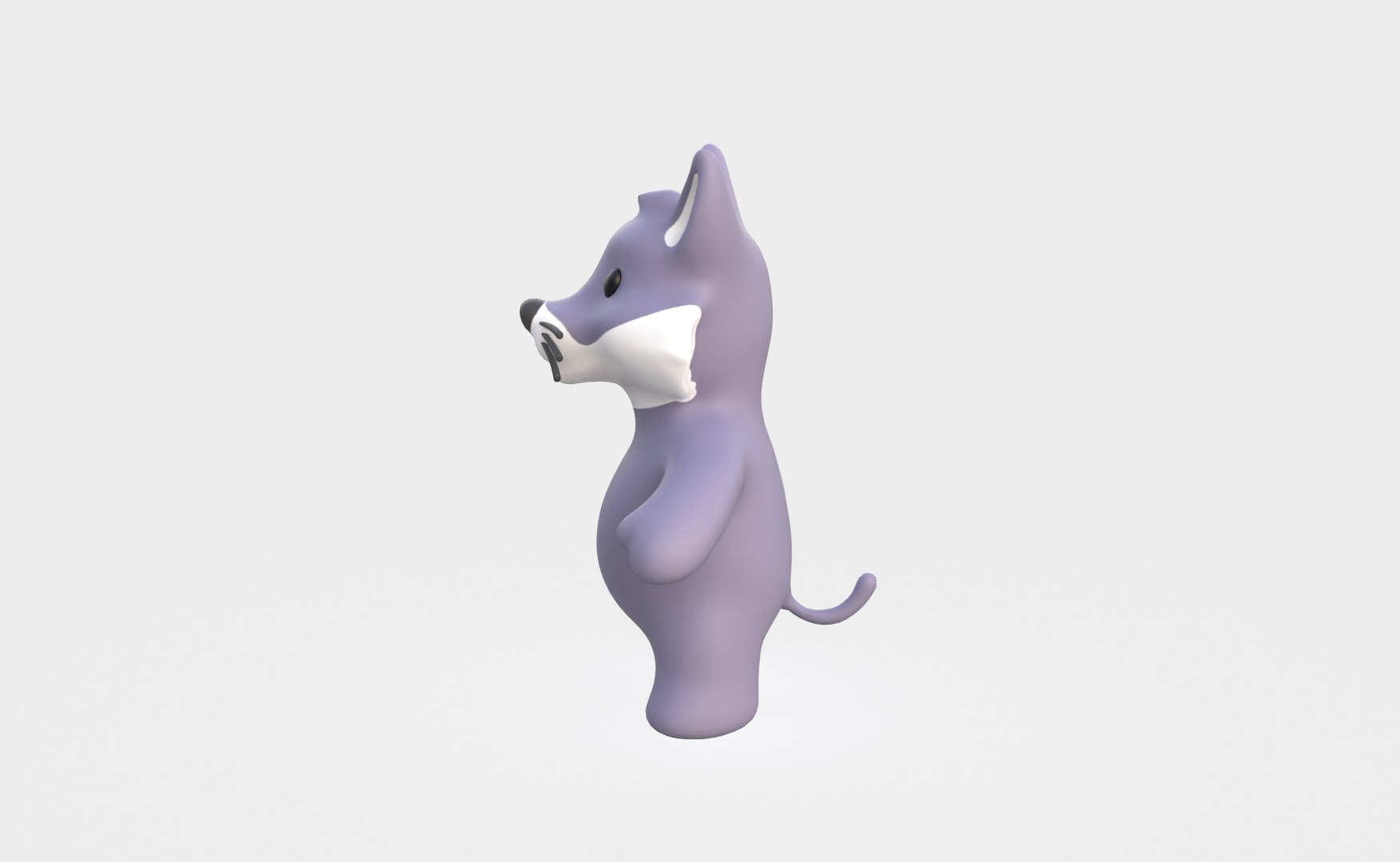 3D Little Animal Baby - Wolf Cute - Animated - TurboSquid 2284135