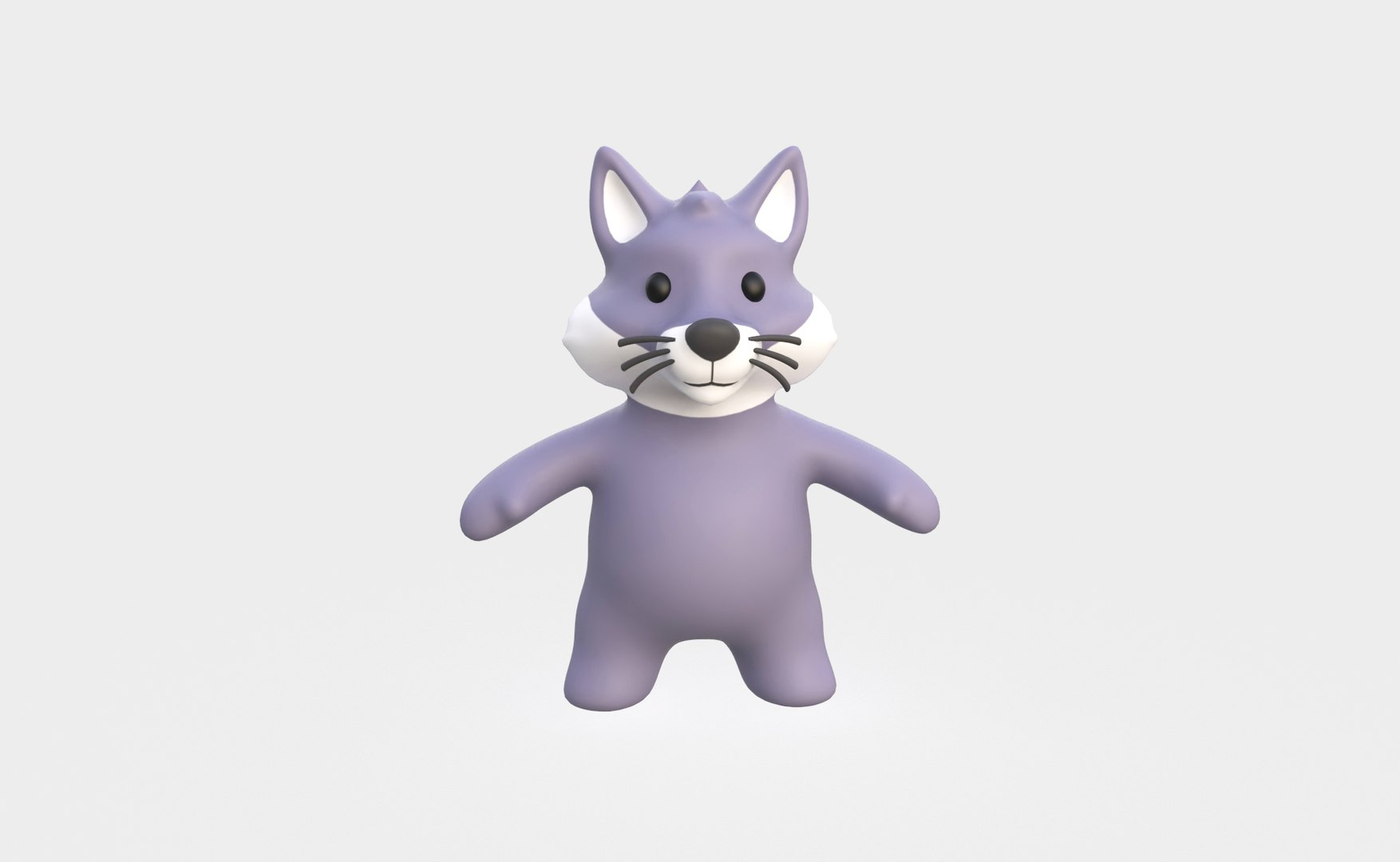 3D Little Animal Baby - Wolf Cute - Animated - TurboSquid 2284135