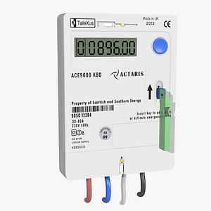Low Poly Electrical Meter 3D Models for Download | TurboSquid