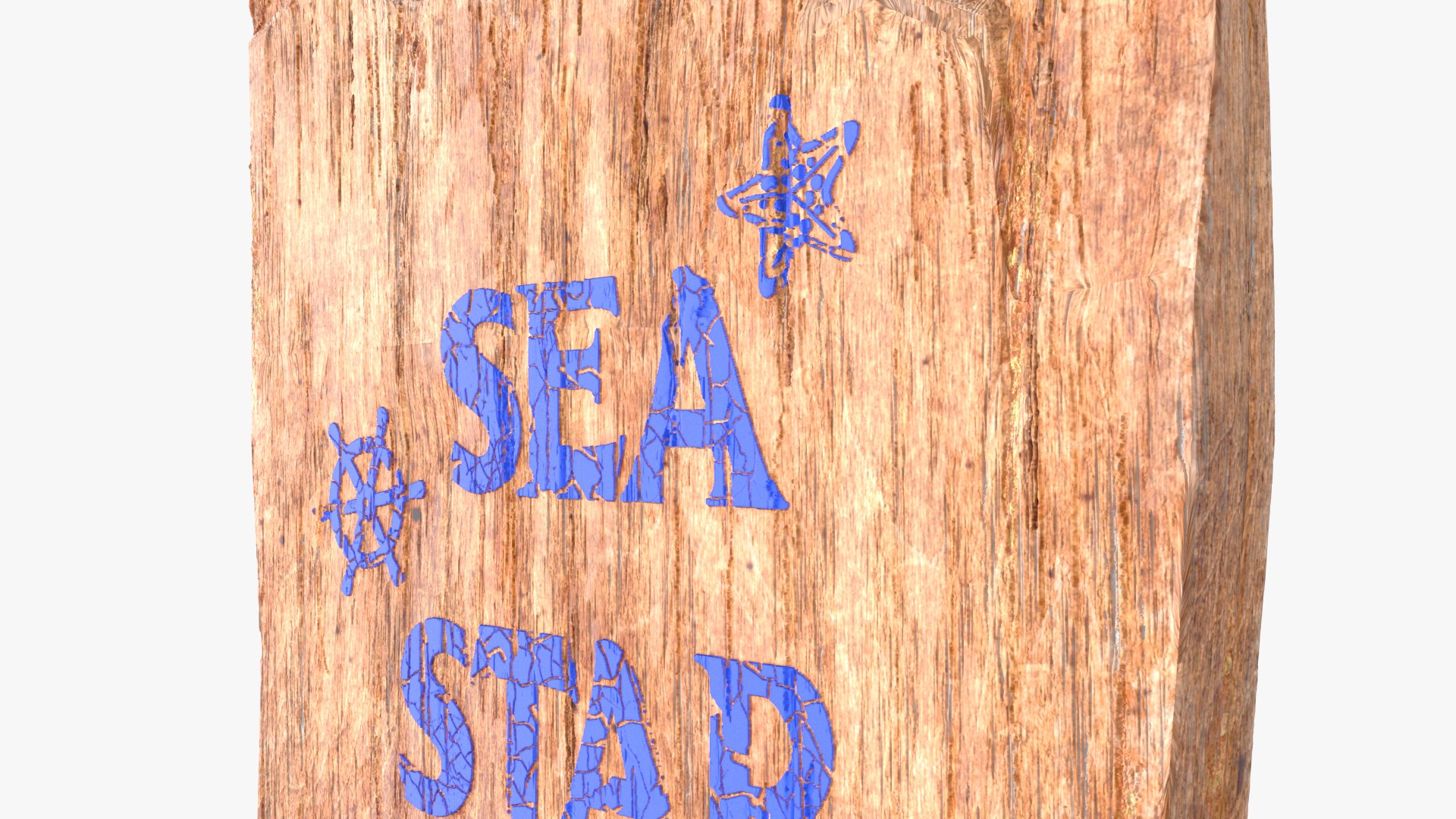 Aged Wooden Rustic Sign Board Model - TurboSquid 2112380