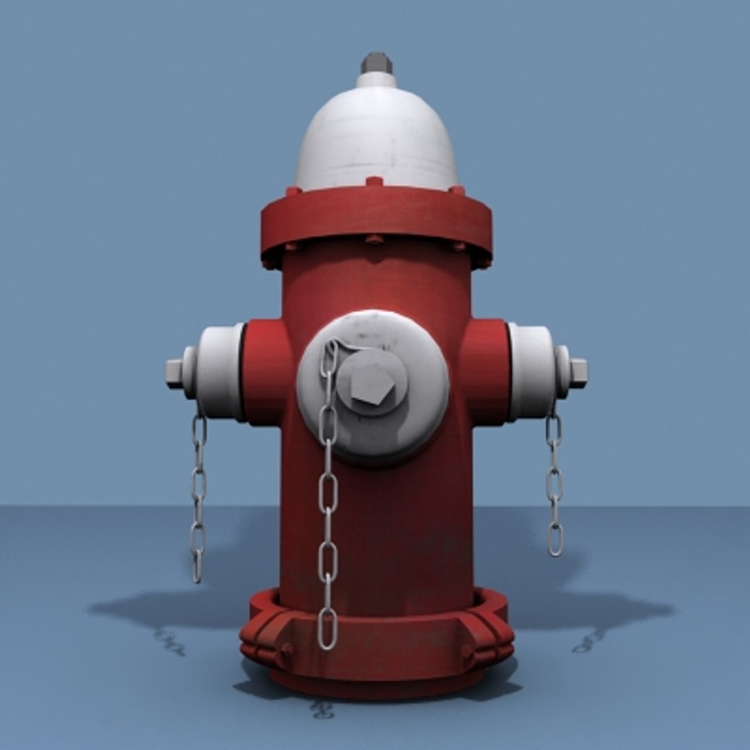 3d hydrant street model