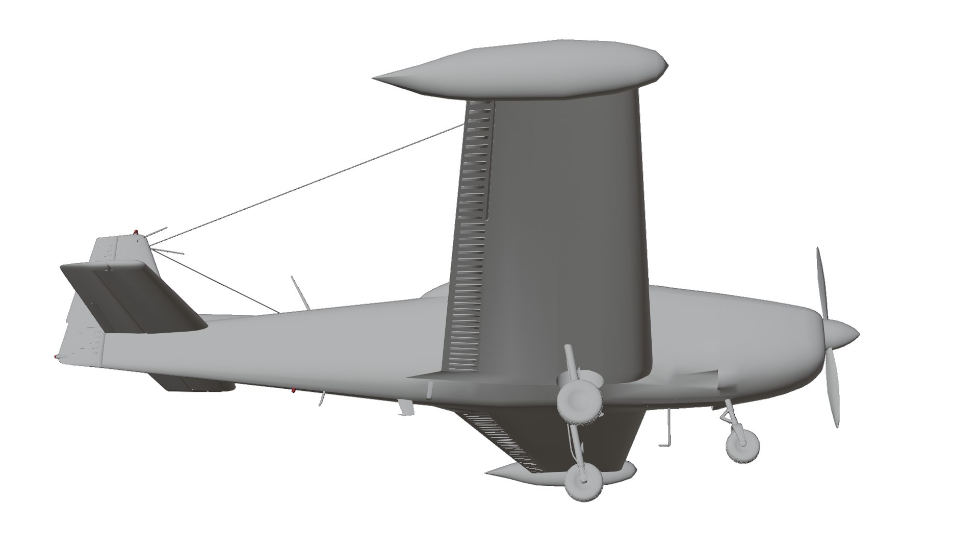 Ryan Navion 3D - TurboSquid 2326436