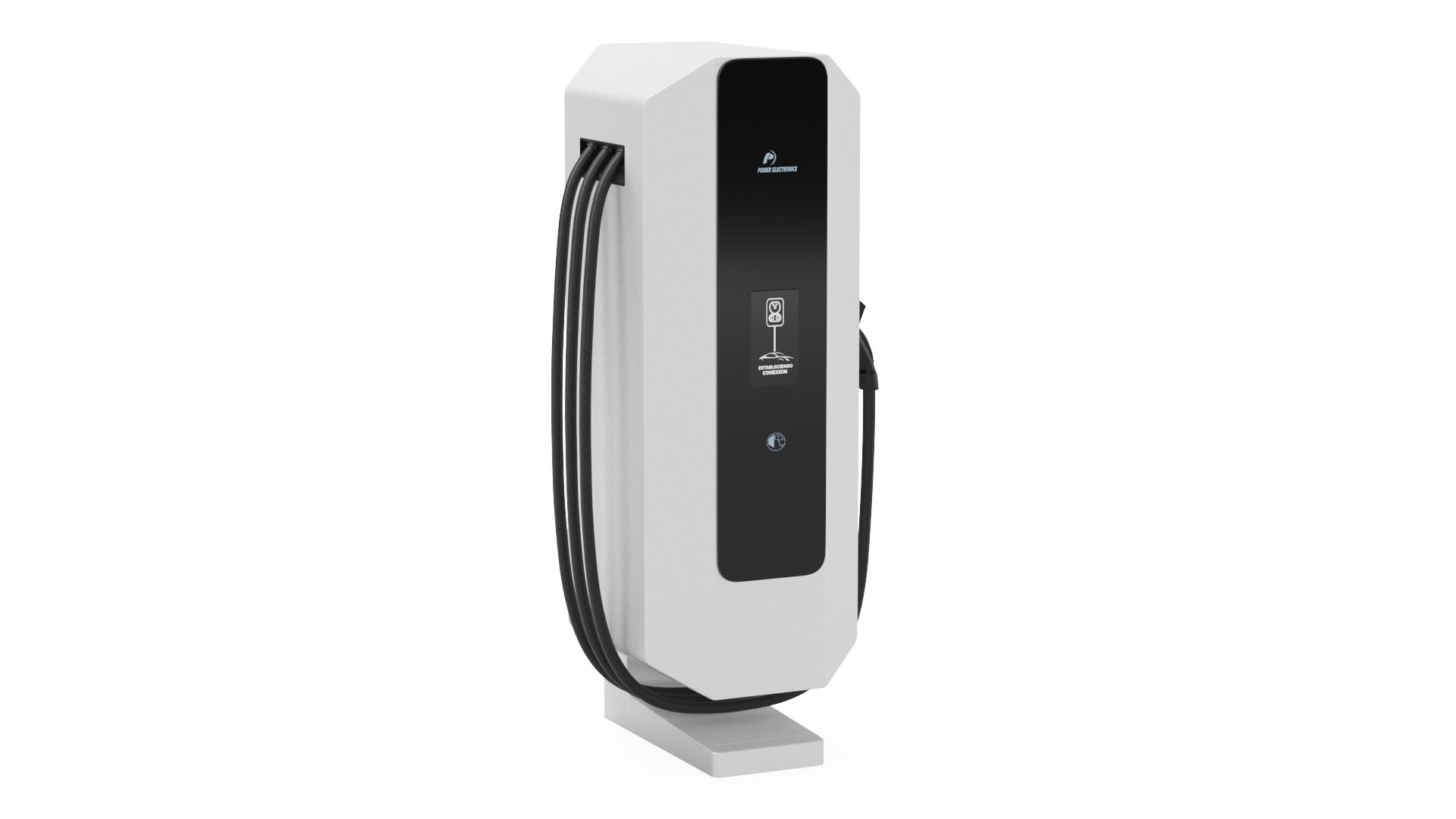 3D Model Power Electronics NB50 EV Charging Station - TurboSquid 2280871