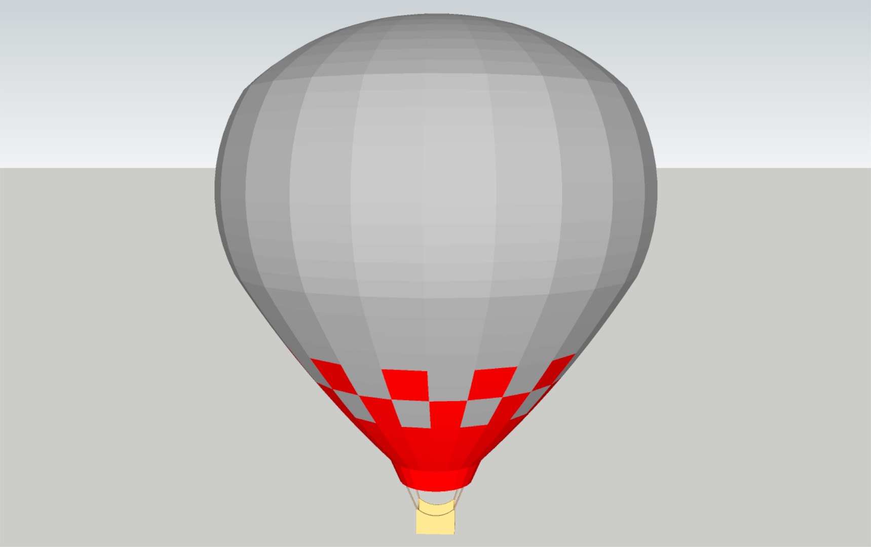 3D Hot Air Balloon Model - TurboSquid 1859771