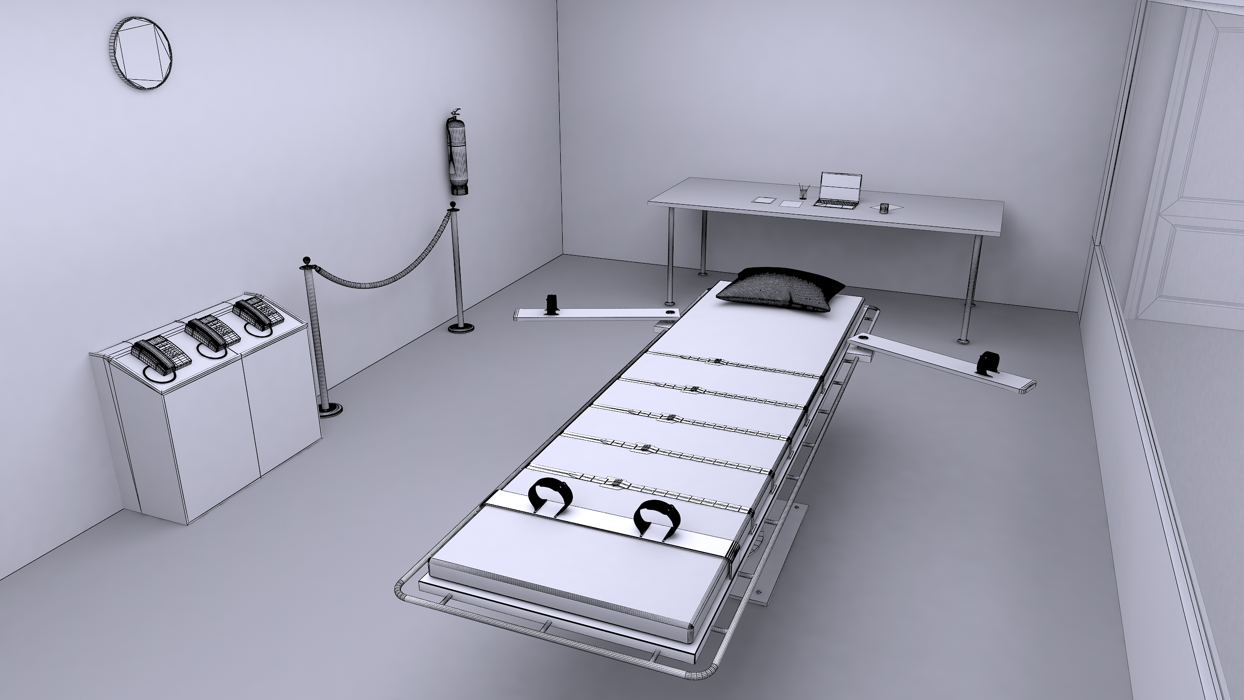 Execution Chamber Collection 3D model - TurboSquid 1738583