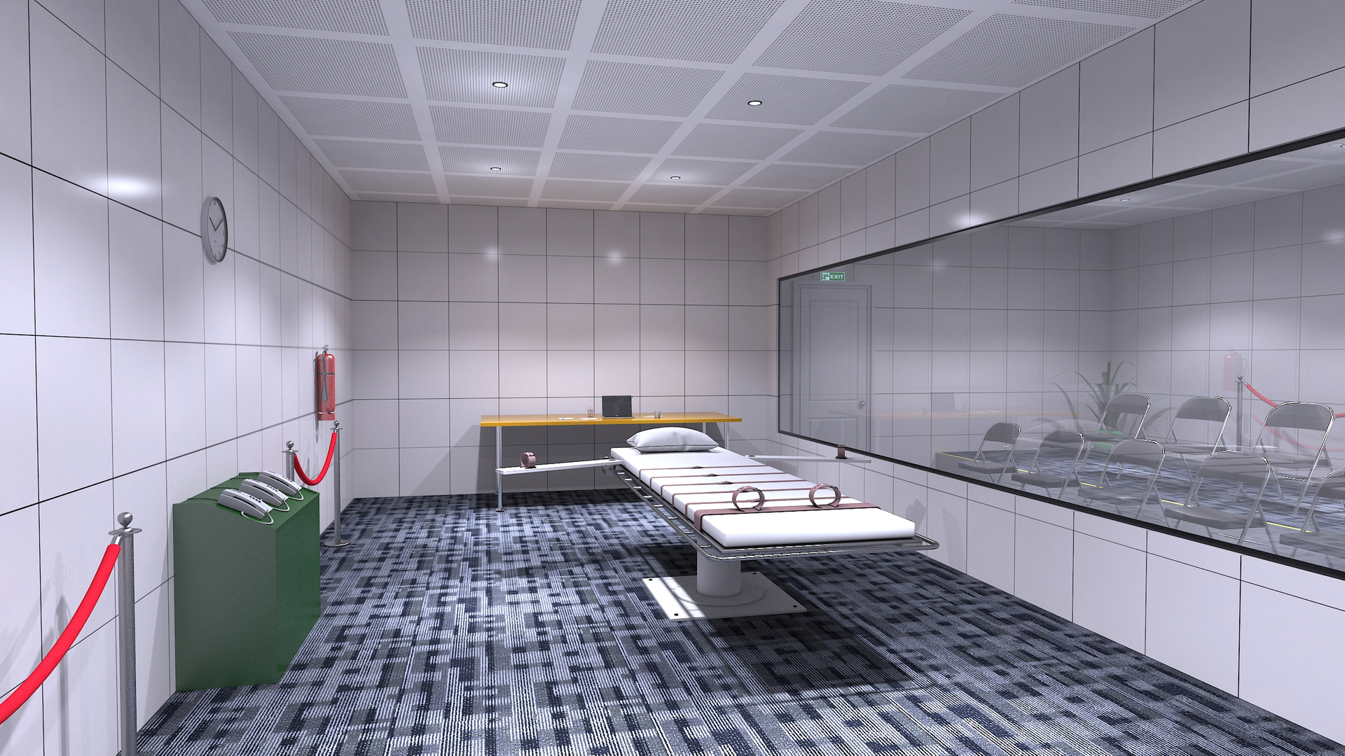 Execution Chamber Collection 3D model - TurboSquid 1738583