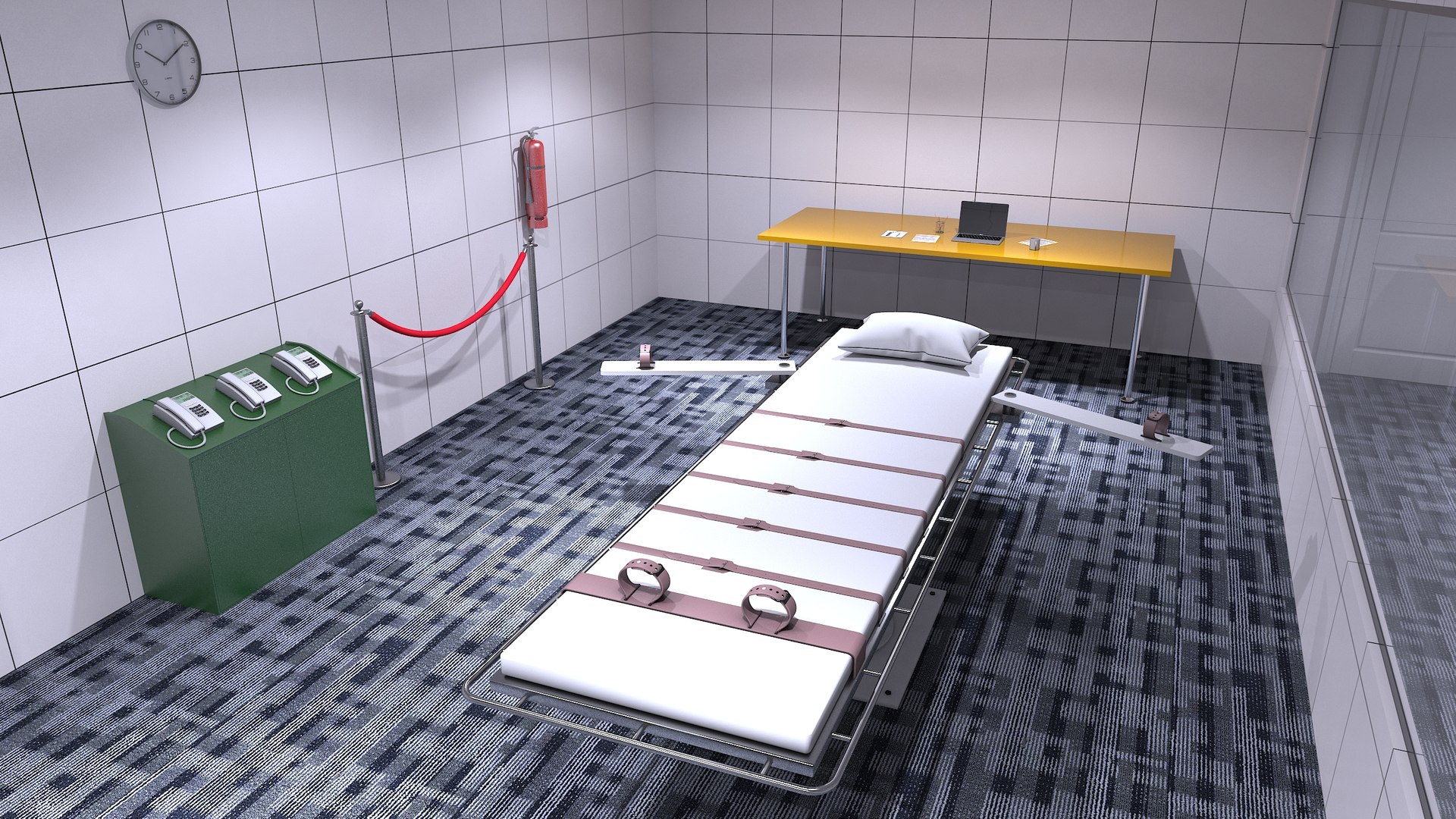 Execution Chamber Collection 3D Model - TurboSquid 1738583