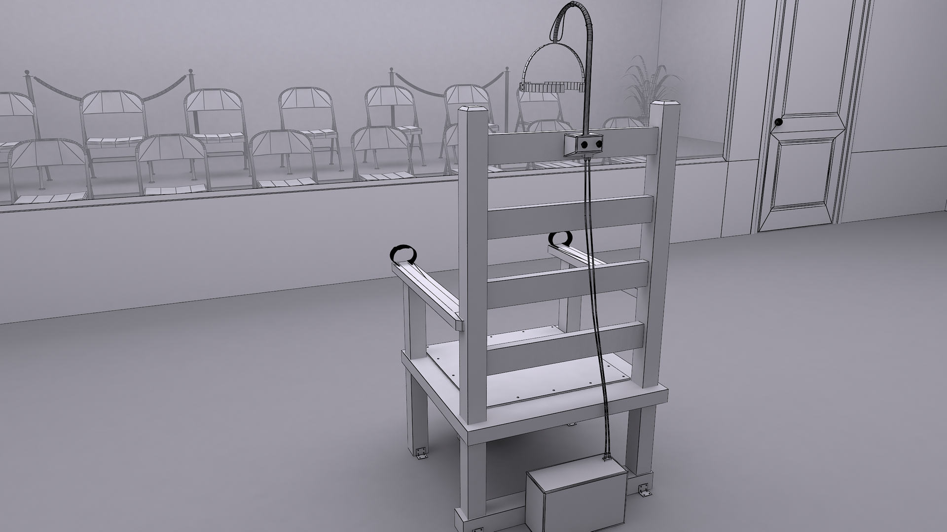 Execution Chamber Collection 3D model - TurboSquid 1738583