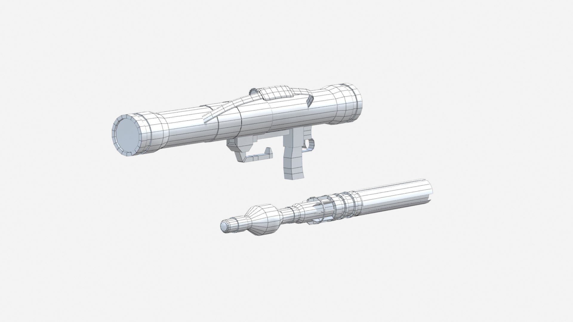 Chinese DZJ08 Rocket Launcher 3D Model - TurboSquid 2073719
