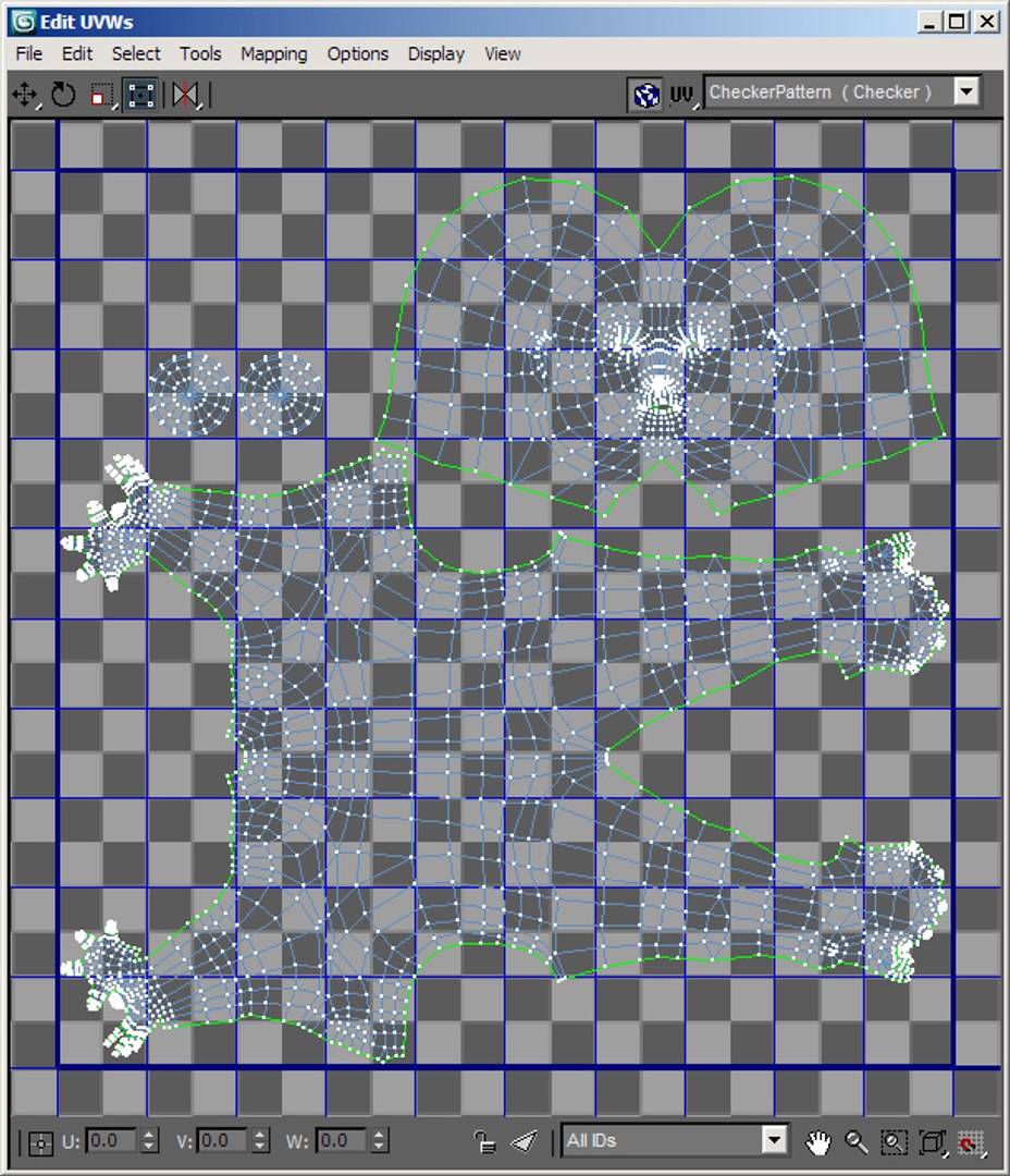 3ds Max Generic Male Base Mesh