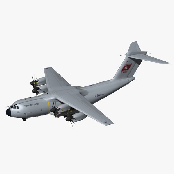 Airbus a400m royal air force model - TurboSquid 1230621