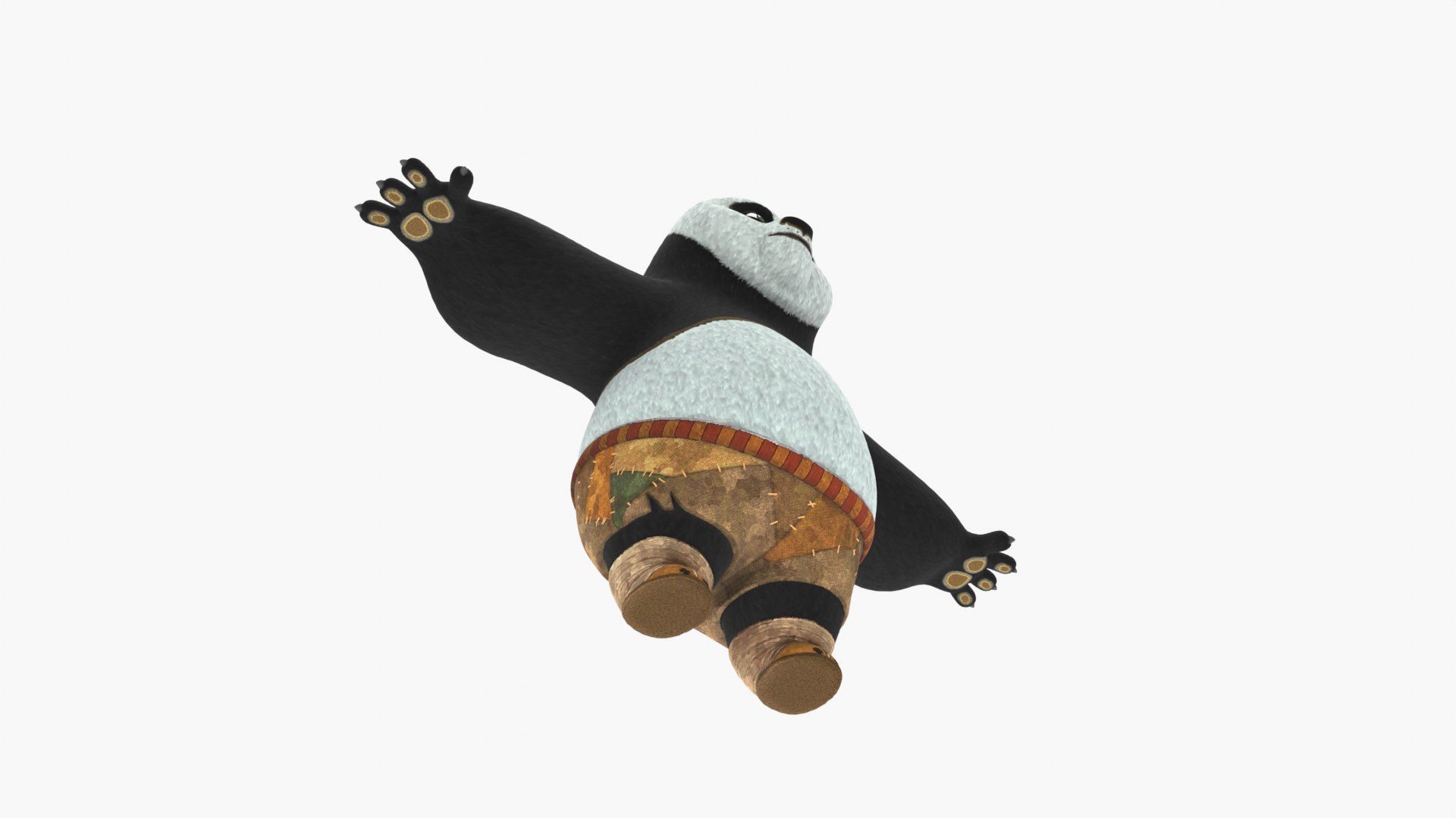 Po Kung Fu Panda 3D Model - TurboSquid 2292909
