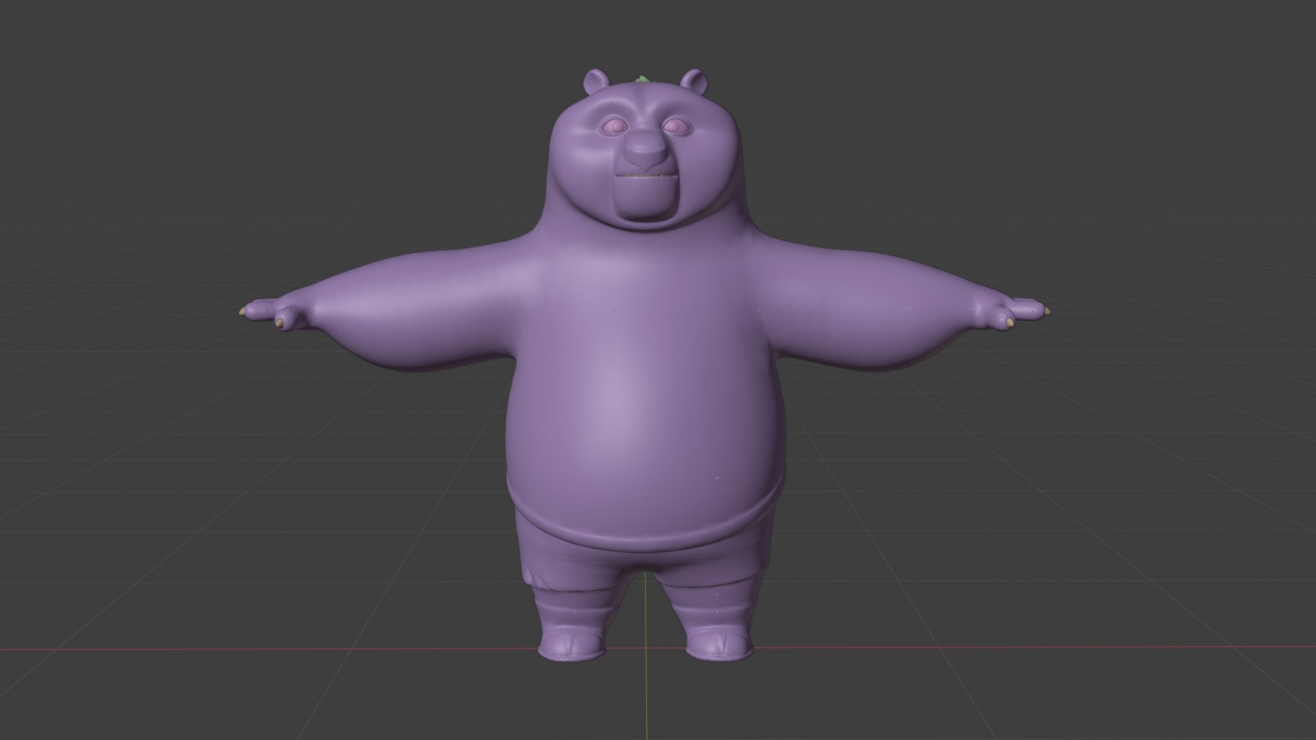 Po Kung Fu Panda 3D Model - TurboSquid 2292909