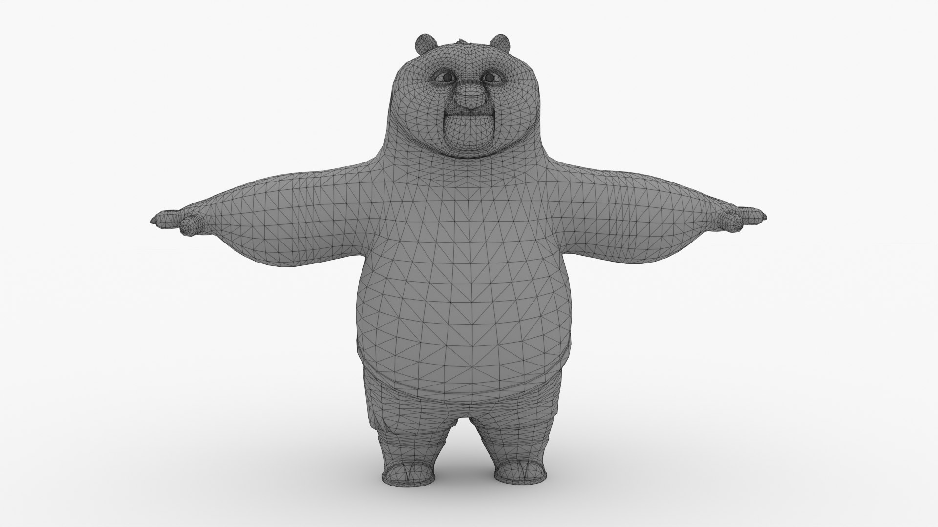 Po Kung Fu Panda 3D Model - TurboSquid 2292909