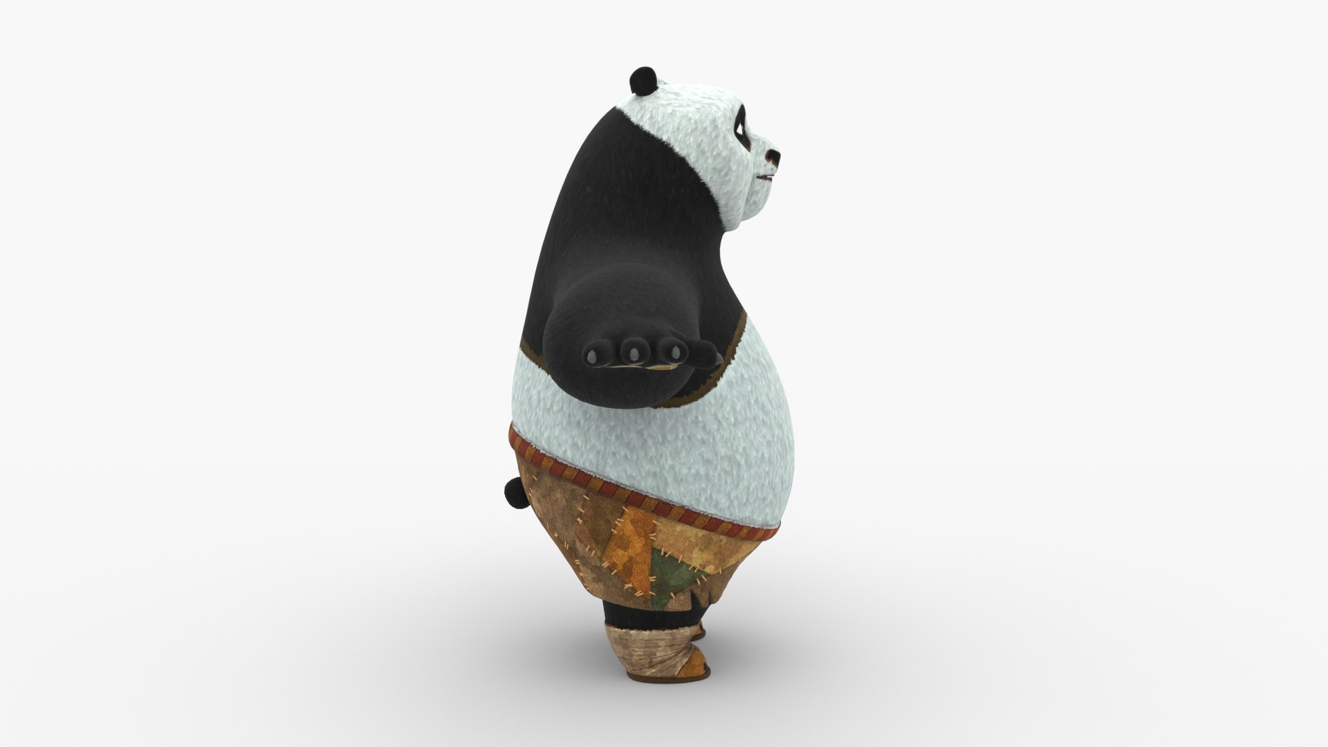 Po Kung Fu Panda 3D Model - TurboSquid 2292909