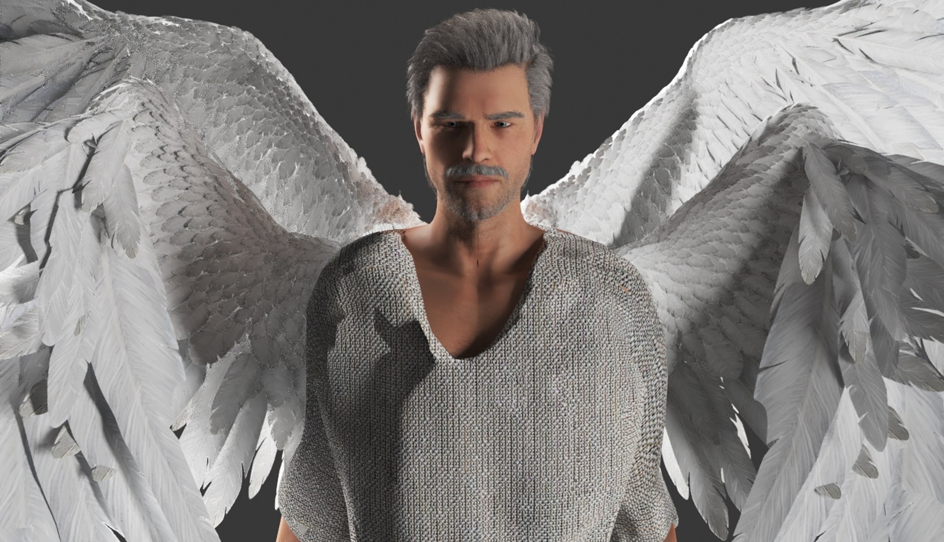 3D Model Angel Rigged Low Poly - TurboSquid 2057503