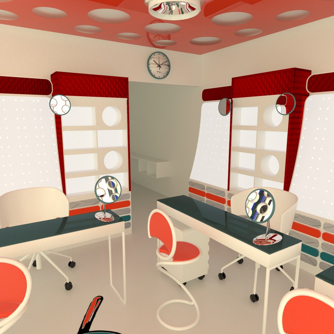Rhinoceros Optician Store Interior 3d Model