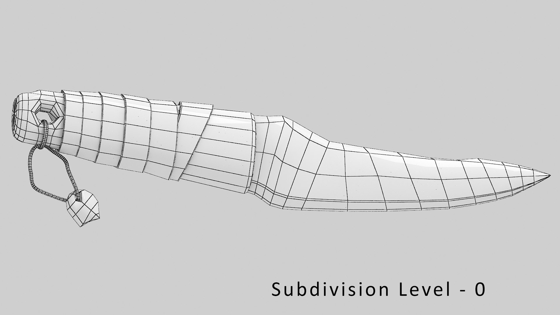 3D Bone Knife - TurboSquid 1245329