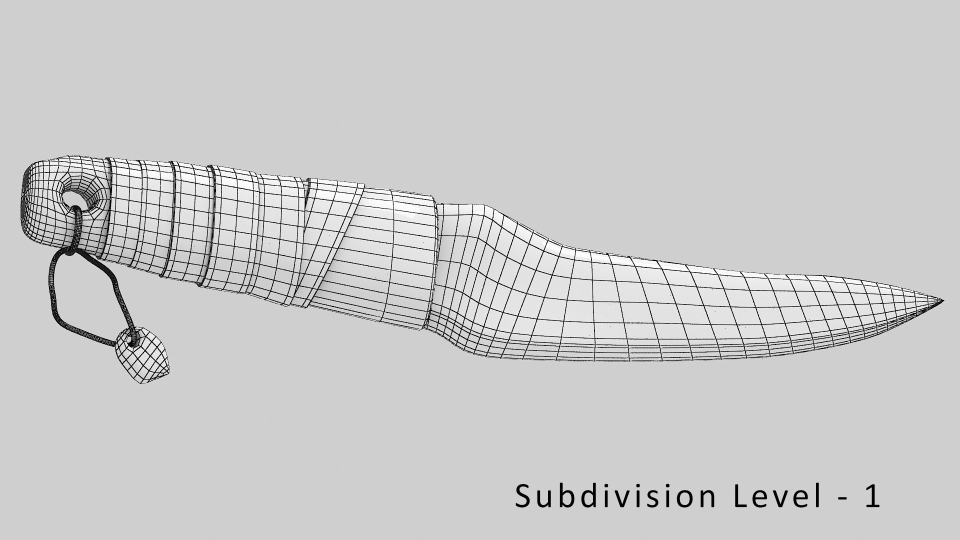 3D Bone Knife - TurboSquid 1245329