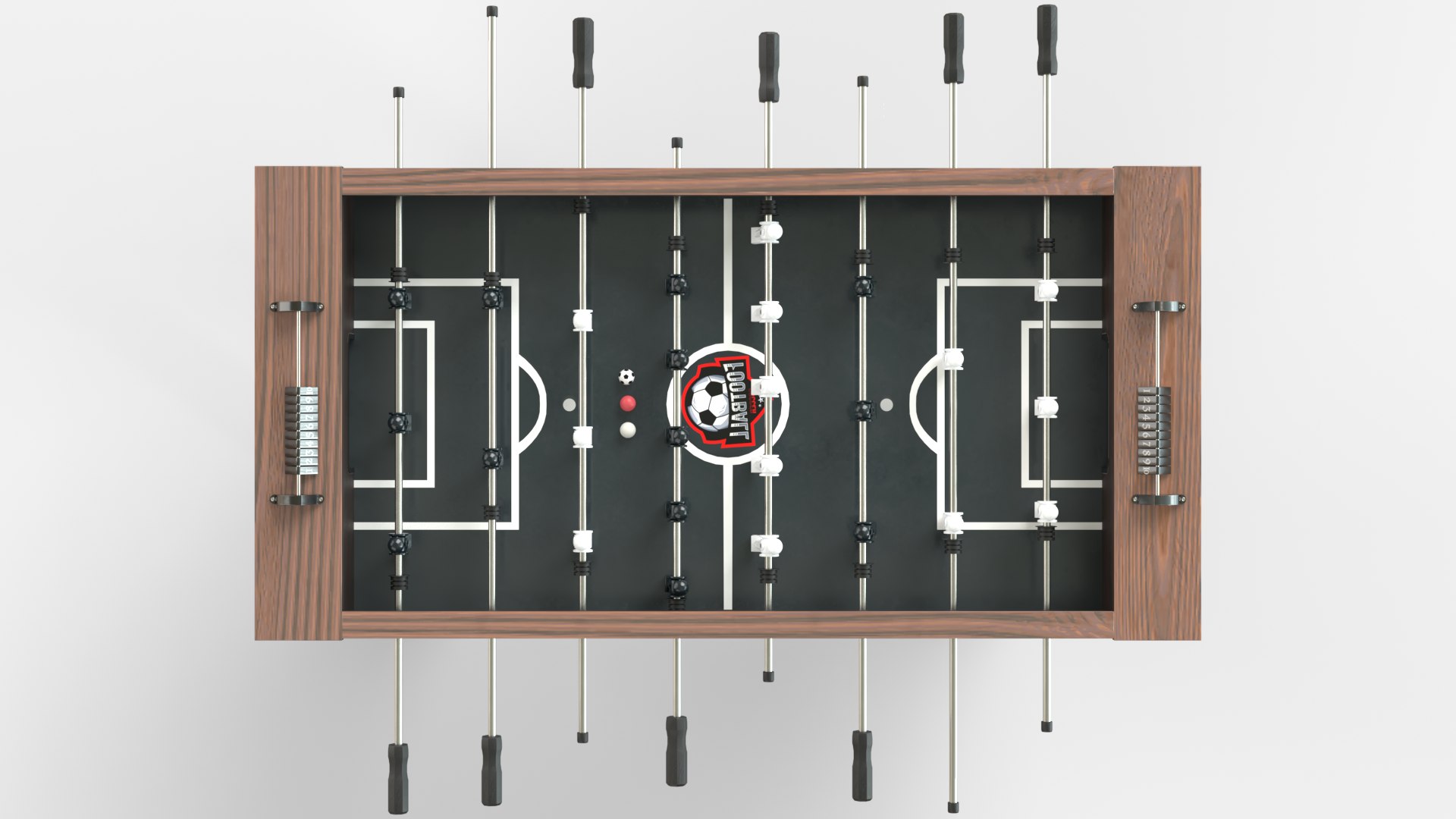 Wooden Football Table Model - TurboSquid 2210002