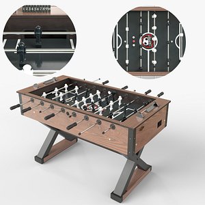 Foosball Blender Models for Download | TurboSquid
