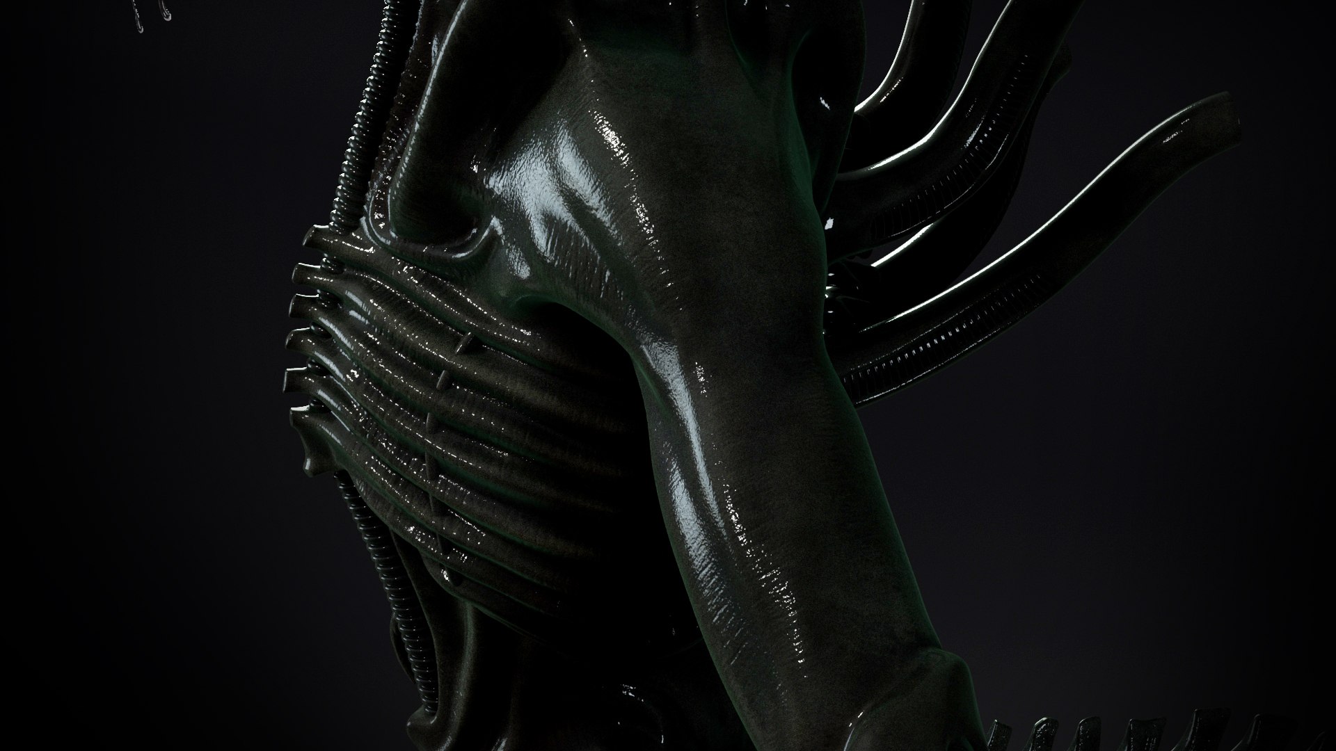 Alien Xenomorph Monster 3D Model - TurboSquid 2406936