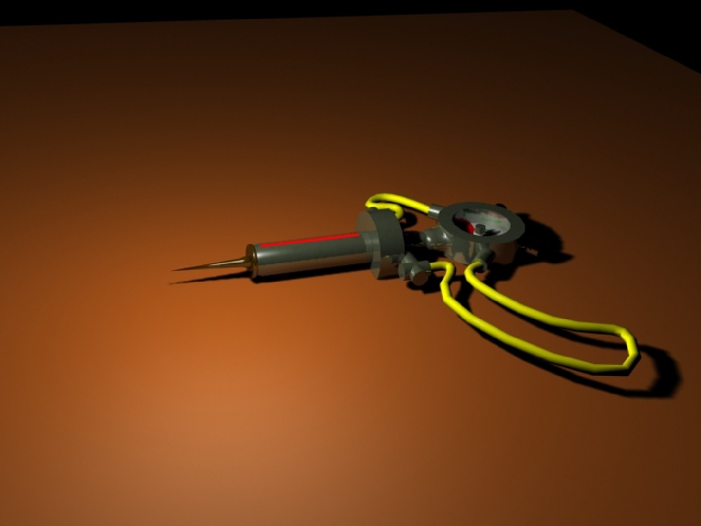 Free Nuclear Fallout Stimpack 3d Model