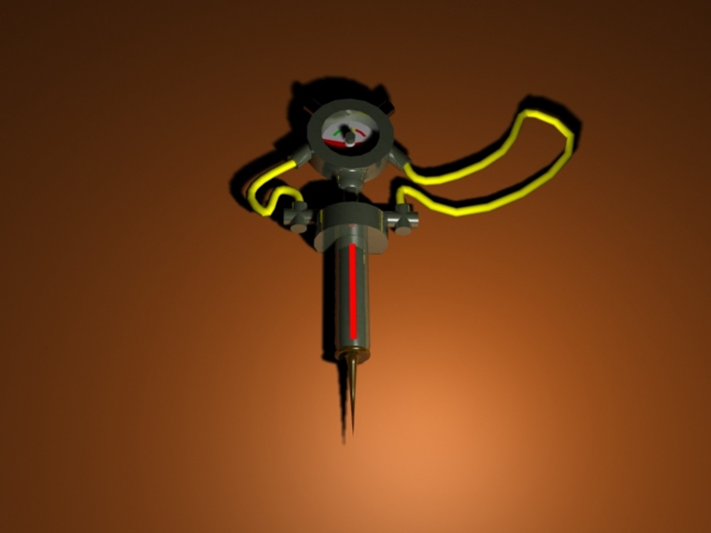 Free Nuclear Fallout Stimpack 3d Model