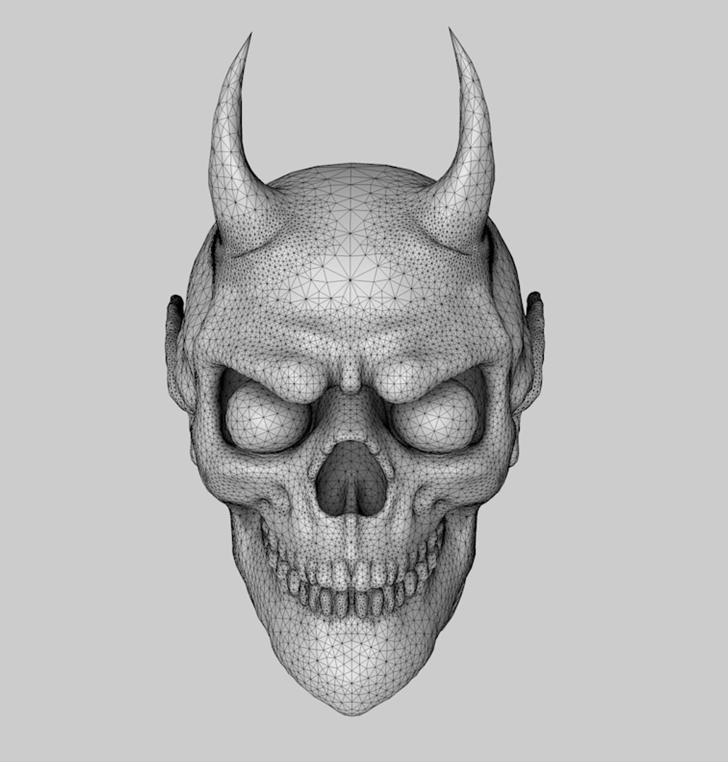 Devil Head 3D Model - TurboSquid 1334050