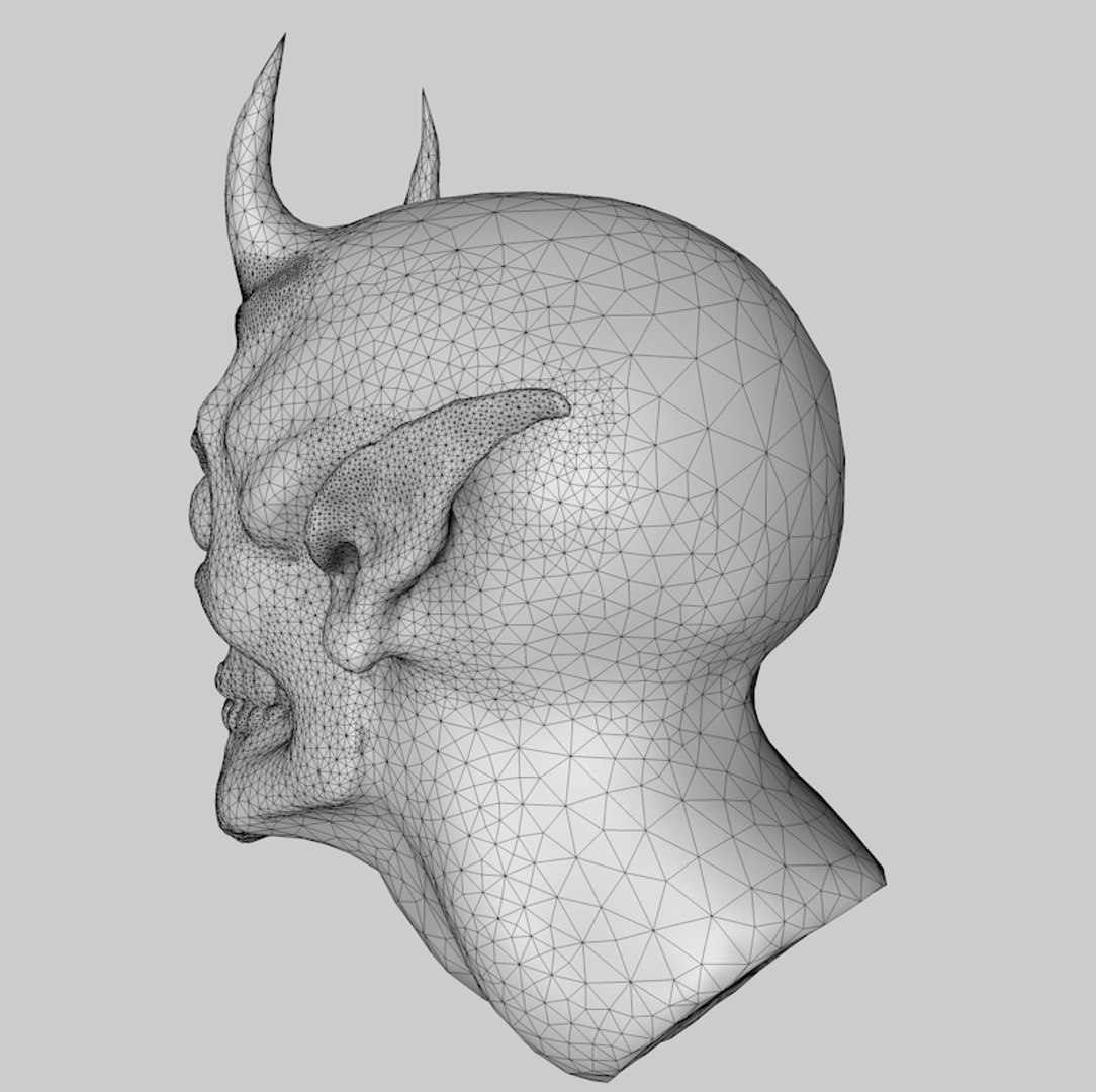 Devil Head 3D Model - TurboSquid 1334050