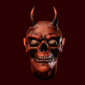 Devil Head 3D - TurboSquid 1238840