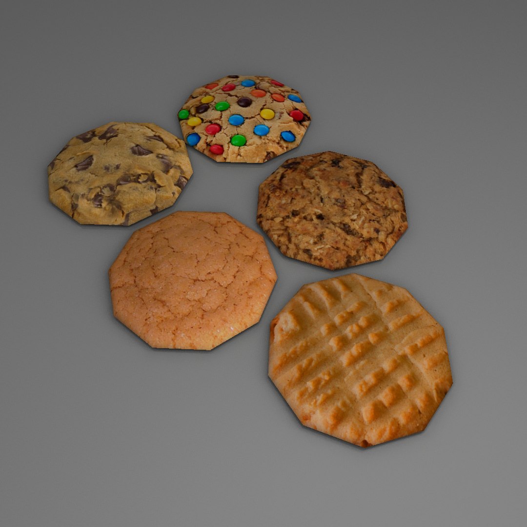 3d Cookies
