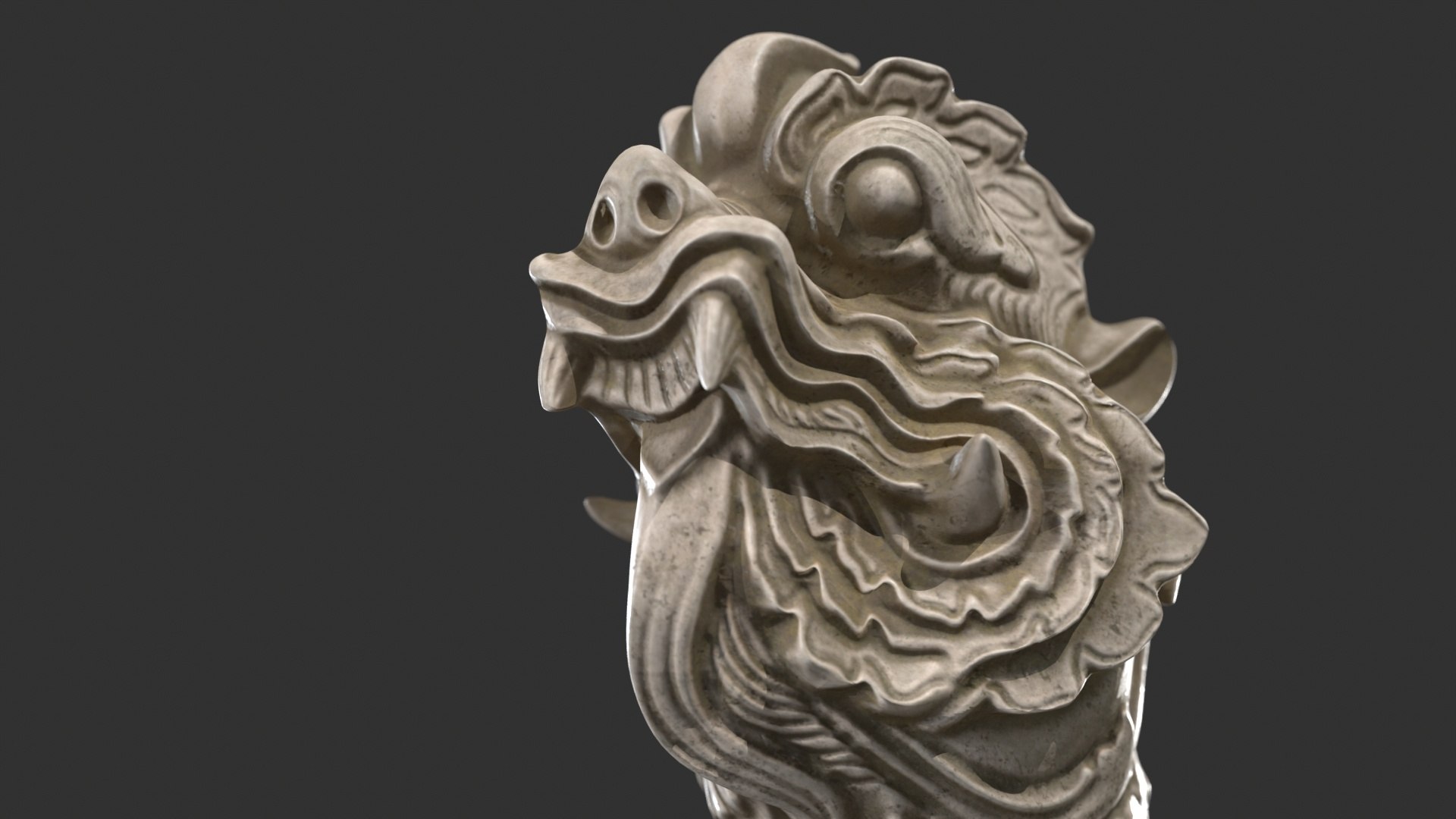 Asian Stone Sculptures 3D Model - TurboSquid 2275899
