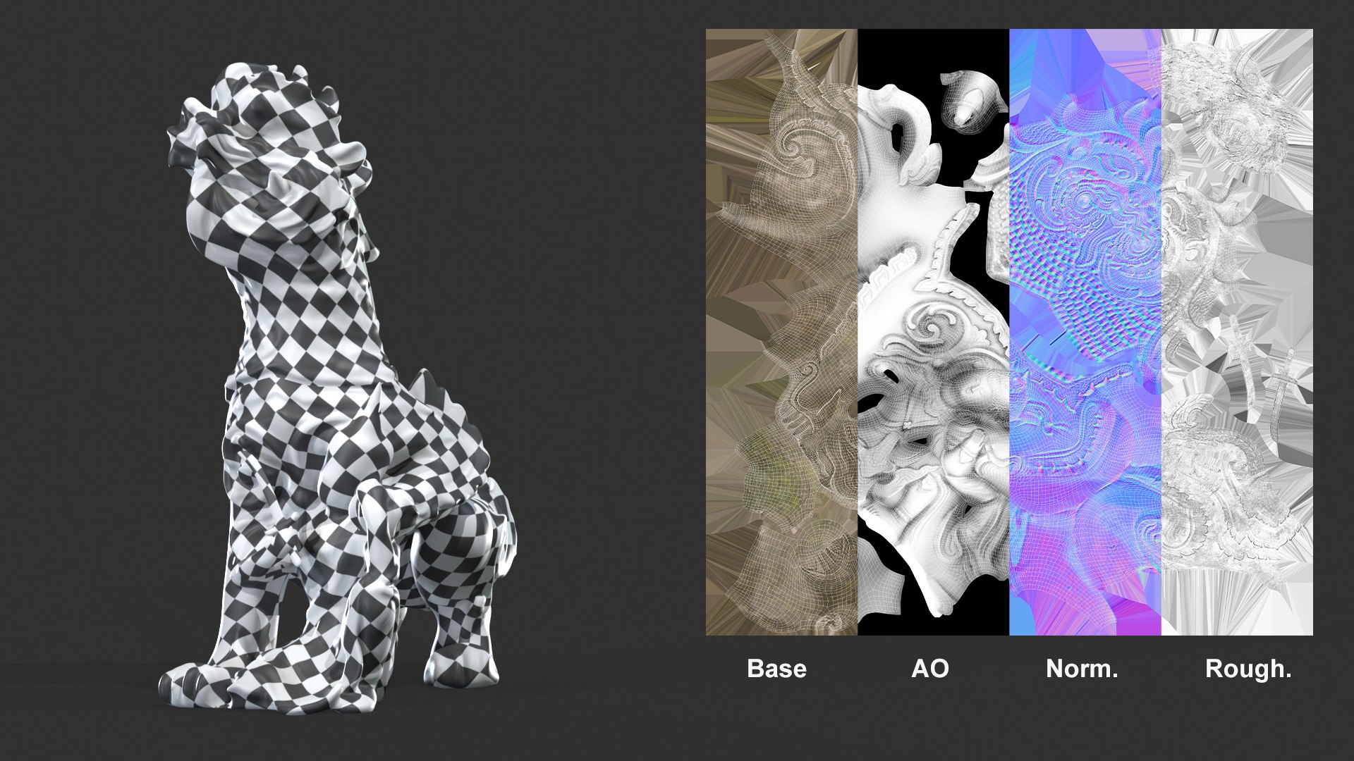 Asian Stone Sculptures 3D Model - TurboSquid 2275899