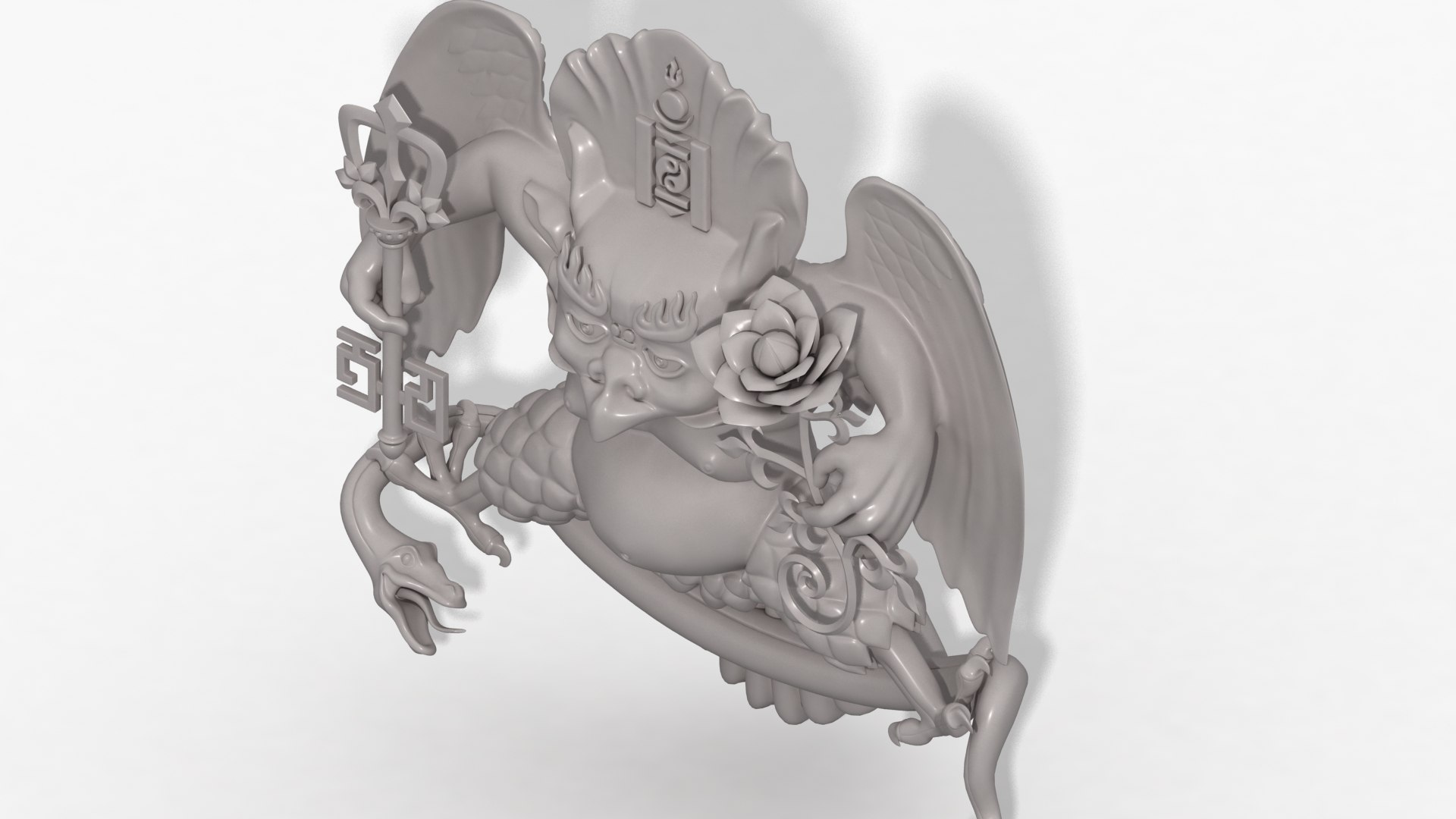 Garuda Bird 3D Model - TurboSquid 1945298