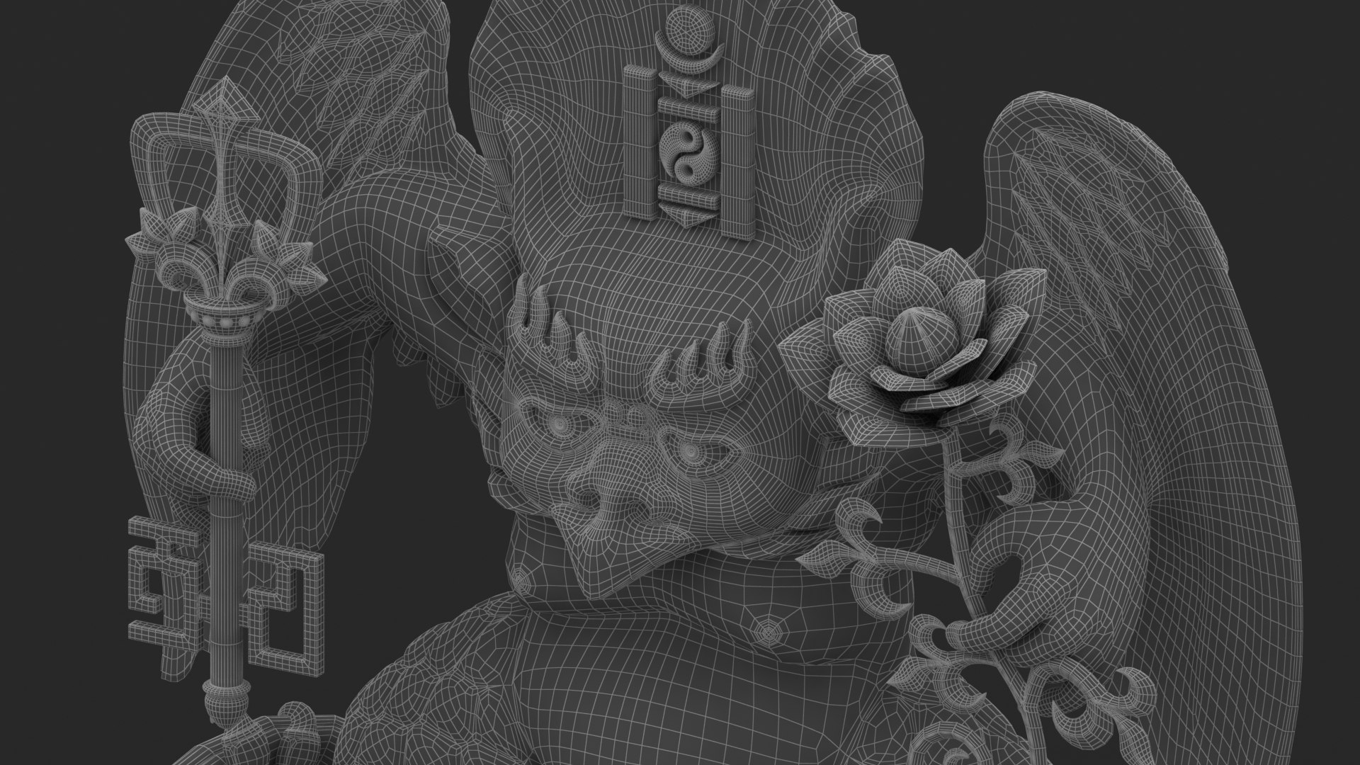 Garuda Bird 3D Model - TurboSquid 1945298