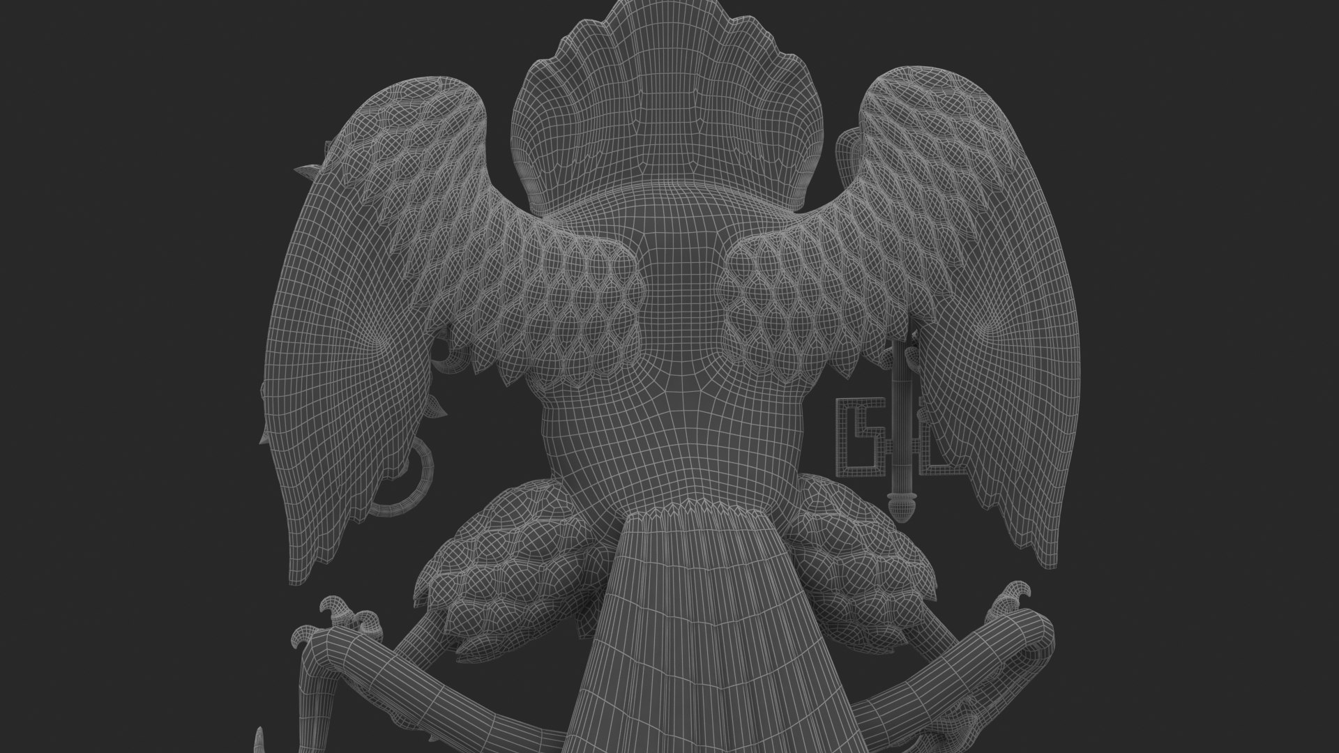 Garuda Bird 3D Model - TurboSquid 1945298