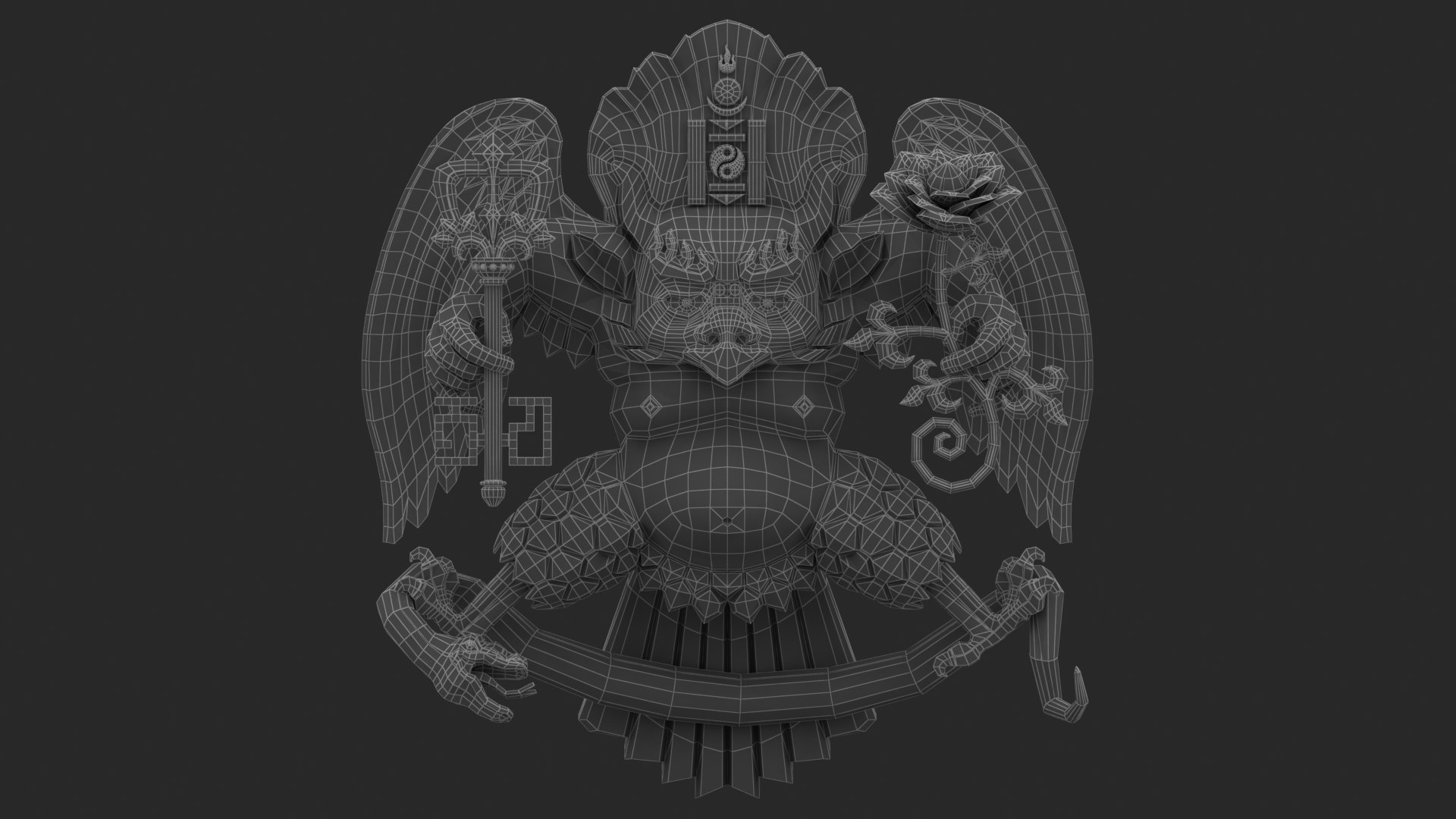 Garuda Bird 3D Model - TurboSquid 1945298