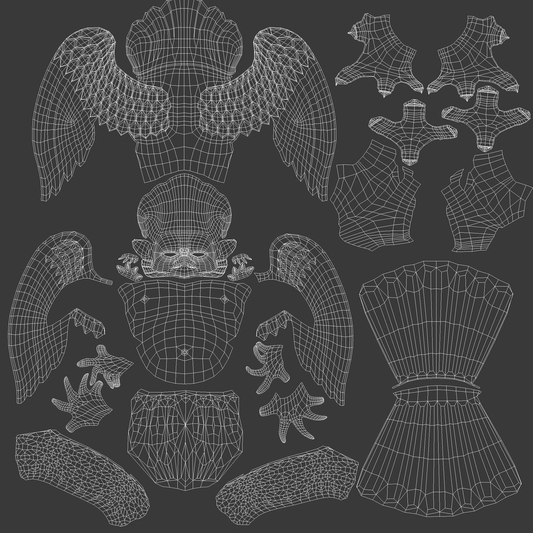 Garuda Bird 3D Model - TurboSquid 1945298